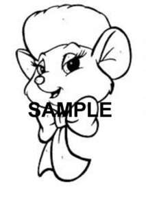 Disney Collections The Rescuers – Coloring Pages for Kids and Adults 6 ...